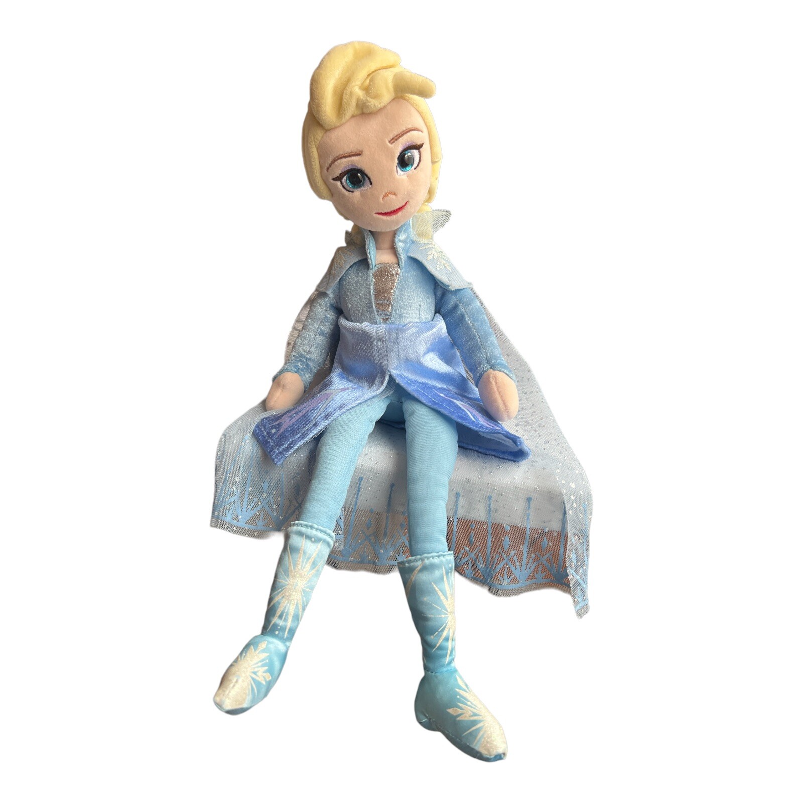 Disney Princess TY Sparkle Elsa Plush Doll No Tag | eBay