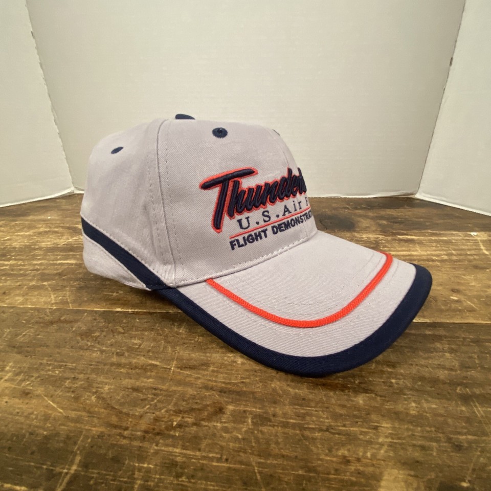 US Air Force Thunderbirds Flight Demonstration Team Adjustable Hat Cap ...