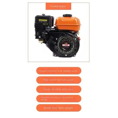 5KW 170F Gasoline Engine Single-cylinder Four-stroke Cultivator Air ...