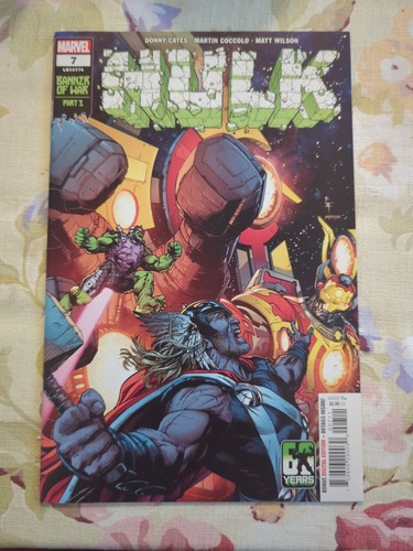 Hulk #7 2022 Gary Frank Cover Banner Of War #3 | eBay
