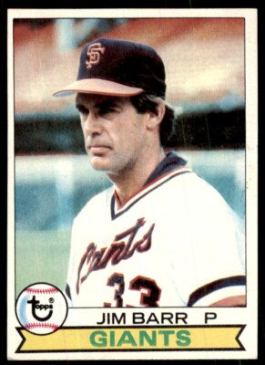 1979 Topps Jim Barr Baseball Cards #461 | eBay