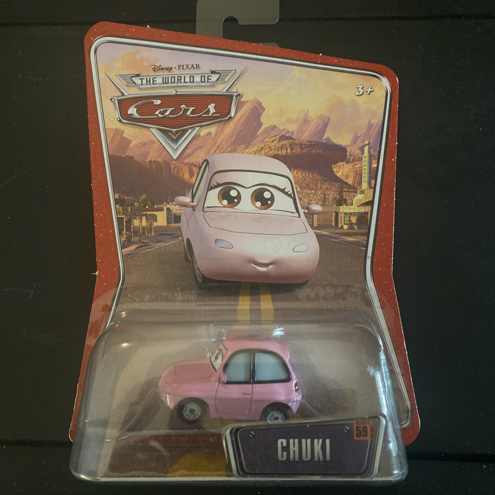 Disney Pixar World of Cars Chuki! #59 in Series! New! Mint! Free ...