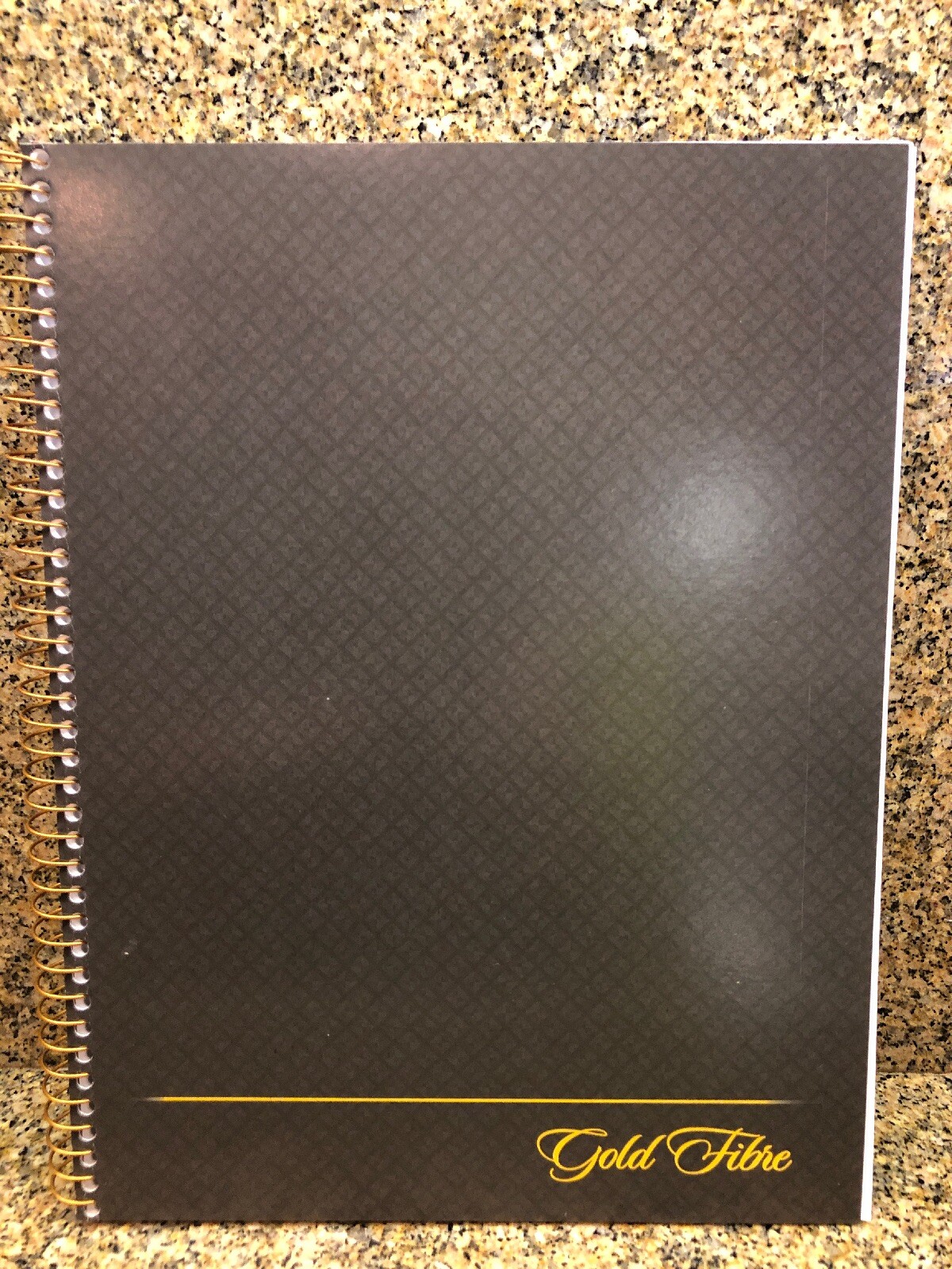 Project Planner (Black) Ampad Gold Fibre Classic Wirebound -7.25" X 9. ...