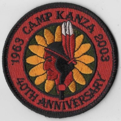 1963-2003 Camp Kanza BSA Patch BLACK Bdr. [CA4038] | eBay