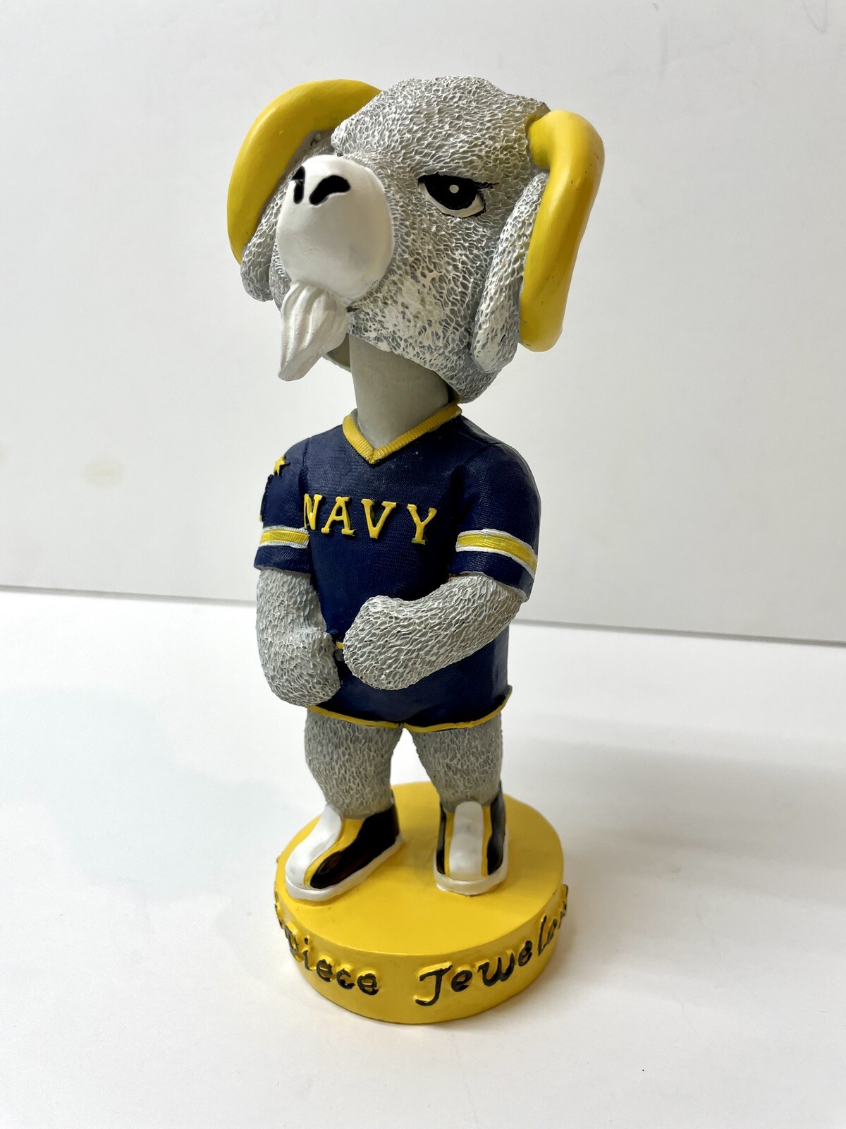Naval Academy Midshipmen Bill Goat Mascot bobblehead 7" tall ...