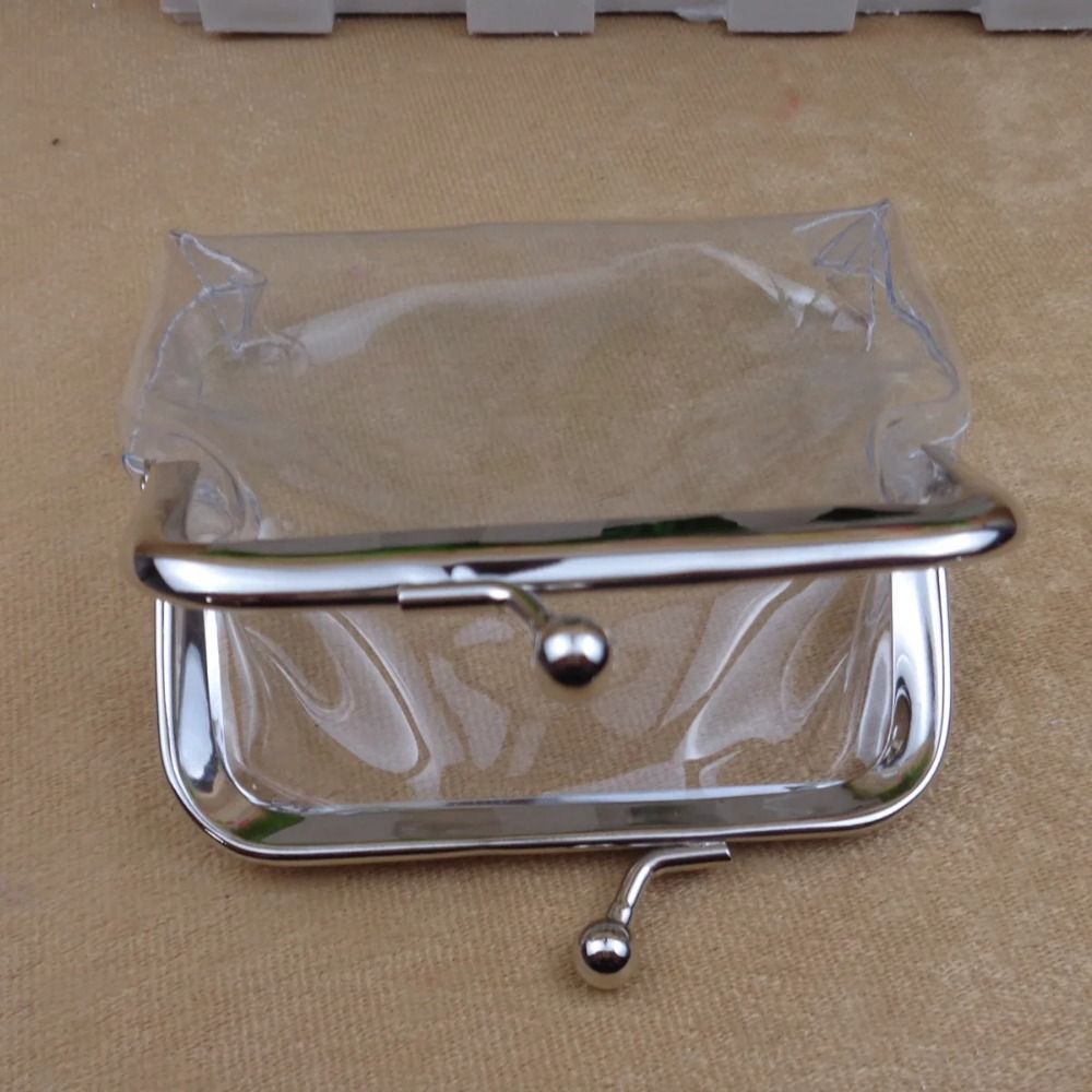 Iron Mouth Clip Coin Purse Transparent Wallet Durable Pouch Girls | eBay