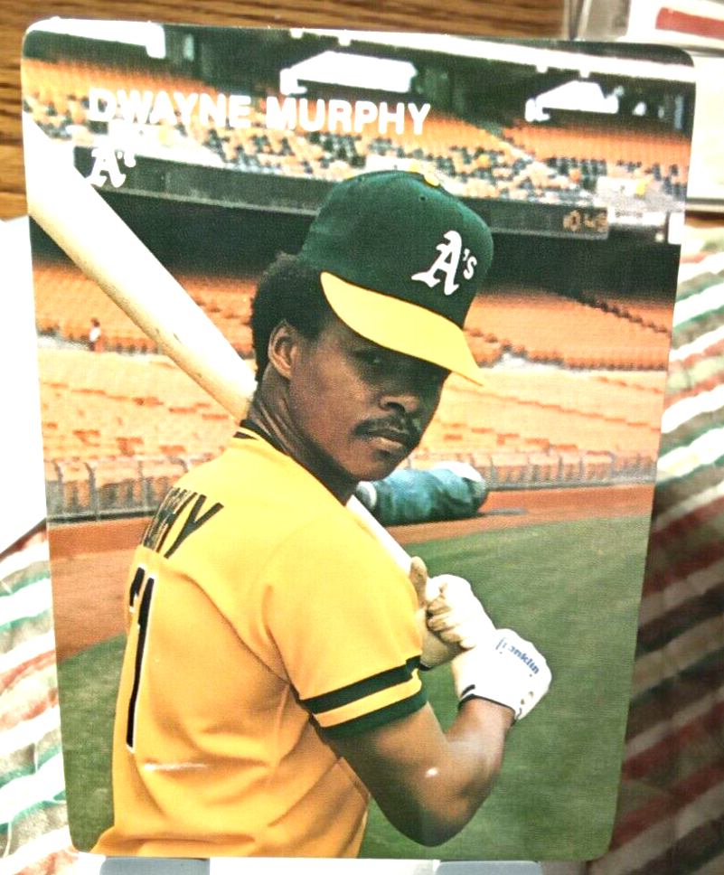 1984 Mother's Cookies Baseball Card of Dwayne Murphy #4 (NM) Free ...