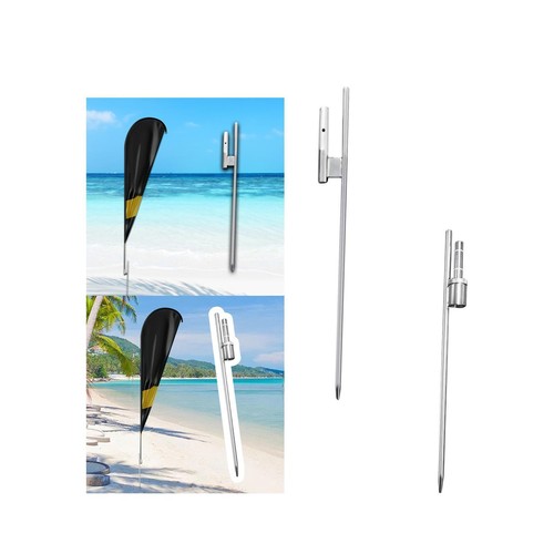 Base de drapeau en plumes, accessoires de pointe de drapeau de plage ...