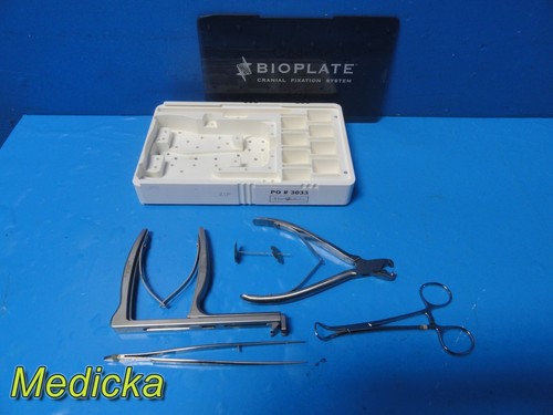 Codman Bioplate Cranial Fix System Instruments Set W/ Carrying Case ...
