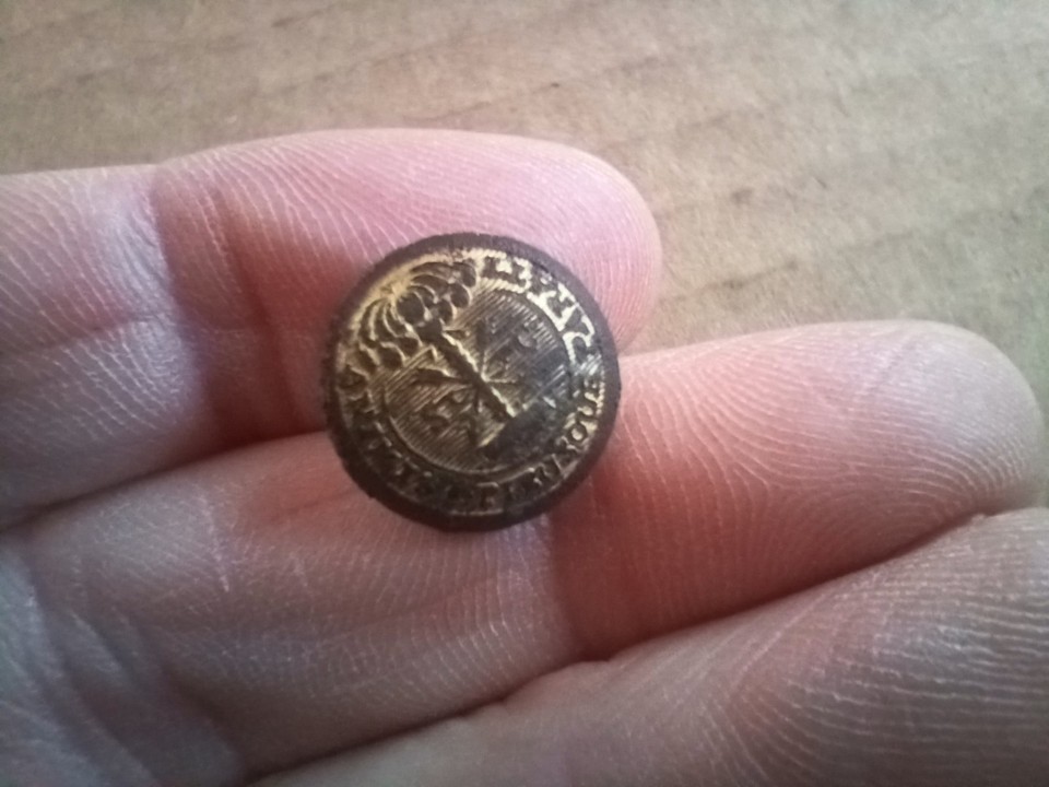 South Carolina Militia Cuff Buttons Dug Confederate Civil War ...