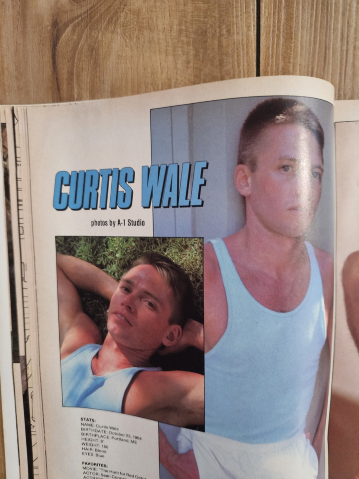 Vintage In Touch For Men Magazine, Issue #161 July 1990 Gay-Interest ...