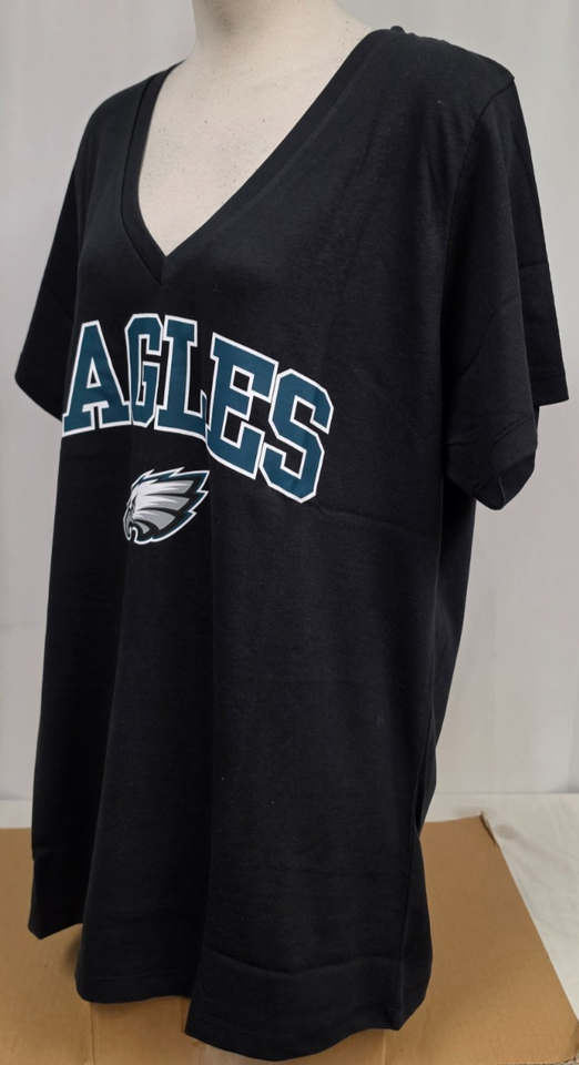 Brand New Fanatics Women's NFL Philadelphia Eagles Short Sleeve Shirt ...