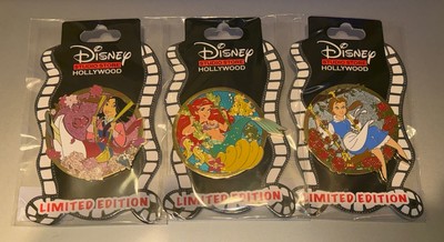 Disney Studio Store 3 Princess Spring Swings Ariel Mulan Belle Le 400 ...