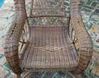 ANTIQUE VICTORIAN 1895 WAKEFIELD WICKER PLATFORM ROCKER CHAIR | eBay