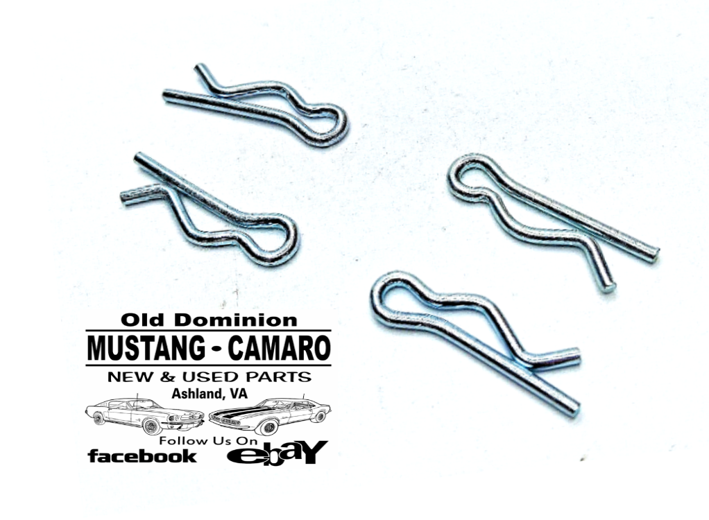 1965-1973 Mustang Front Seat Pivot Retainers & Shift Linkage Retainer ...