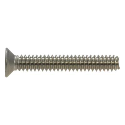 #6-32 TPI x 1" UNC Coarse Countersunk Phillips Machine Screw Stainless ...