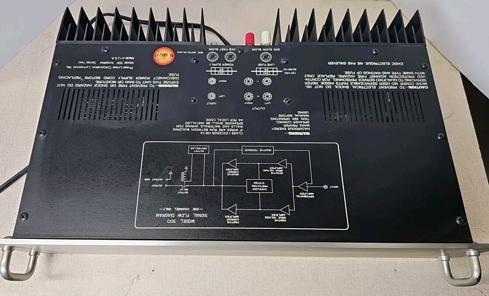 Phase Linear Model 300 Series Two Audio Power Amplifier | eBay