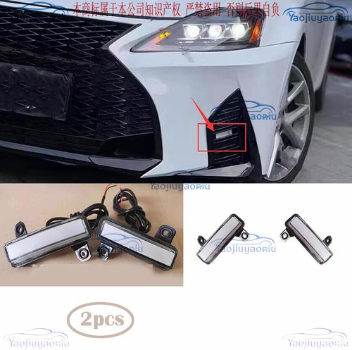 For Lexus IS250 IS350 ISF Front Fog Light F Sport Fog DRL Daytime ...