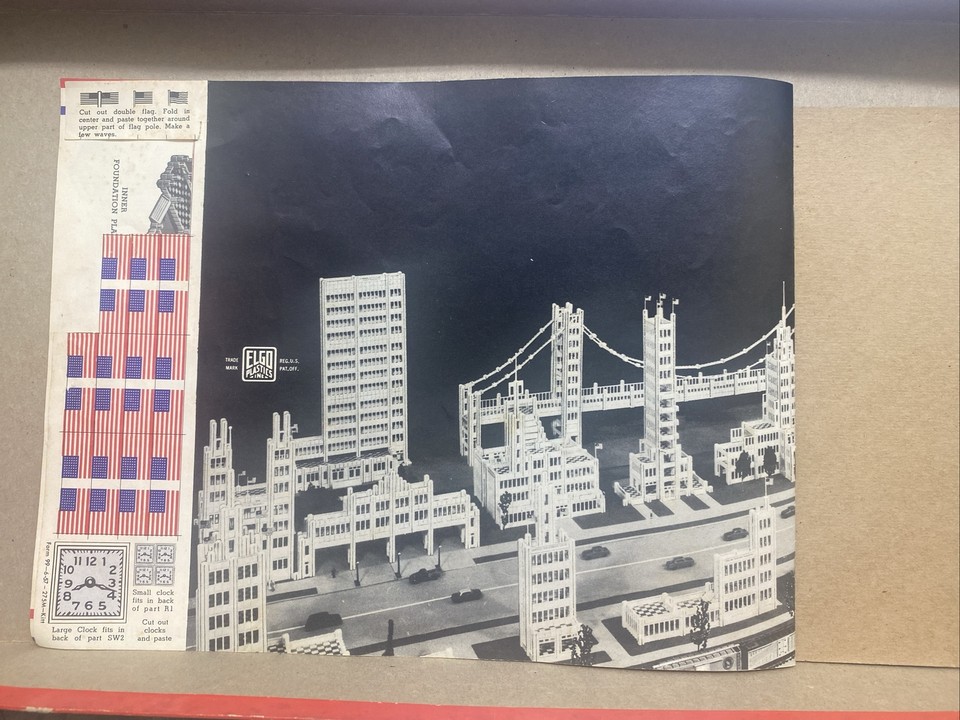 Rare 1950’s Vintage American Skyline Elgo Set No. 93 Plastic ...