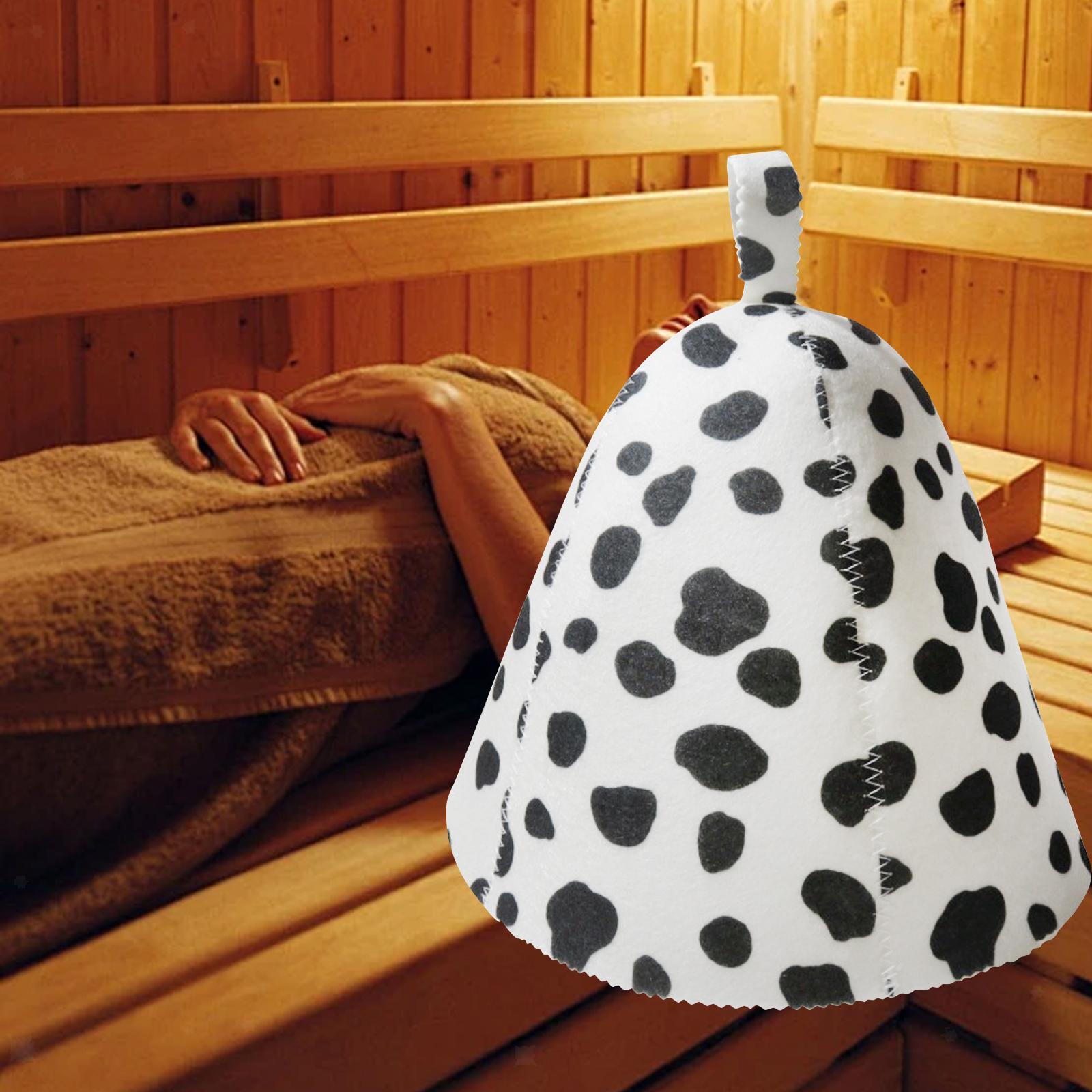Russian Banya Cap Vaporarium Hat SPA Unisex Hot Tub Show Cap Felt Sauna ...