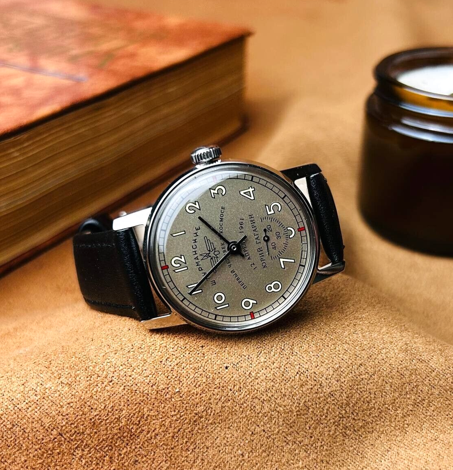 Soviet WristWatch Sturmanskie Vintage Pobeda Mechanical Watch Yuri ...
