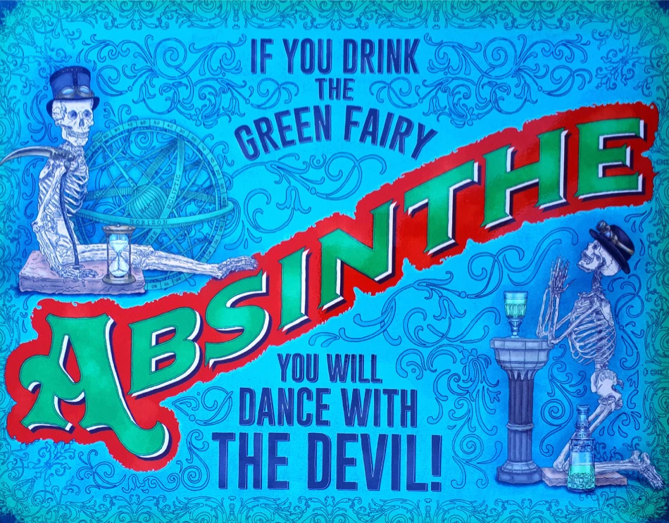 Anti Absinthe Poster