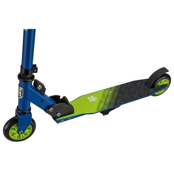 Mongoose Vortex F2 Folding Scooter 100mm Blue & Green | eBay