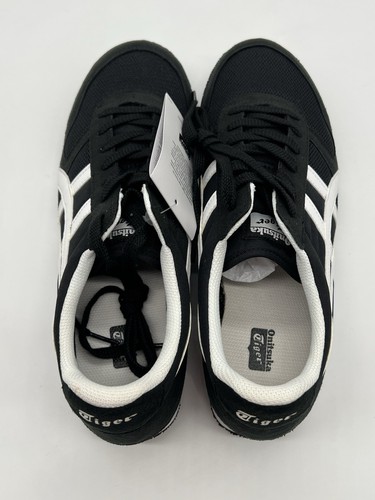 Asics Onitsuka Tiger Traxy Trainer Men's Size 8 Black Suede Mesh ...