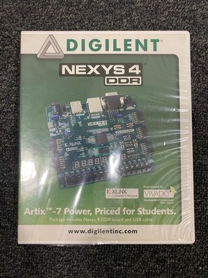 Digilent Nexys 4 DDR FPGA Board – Artix-7 – Fully Tested – USB Cable ...