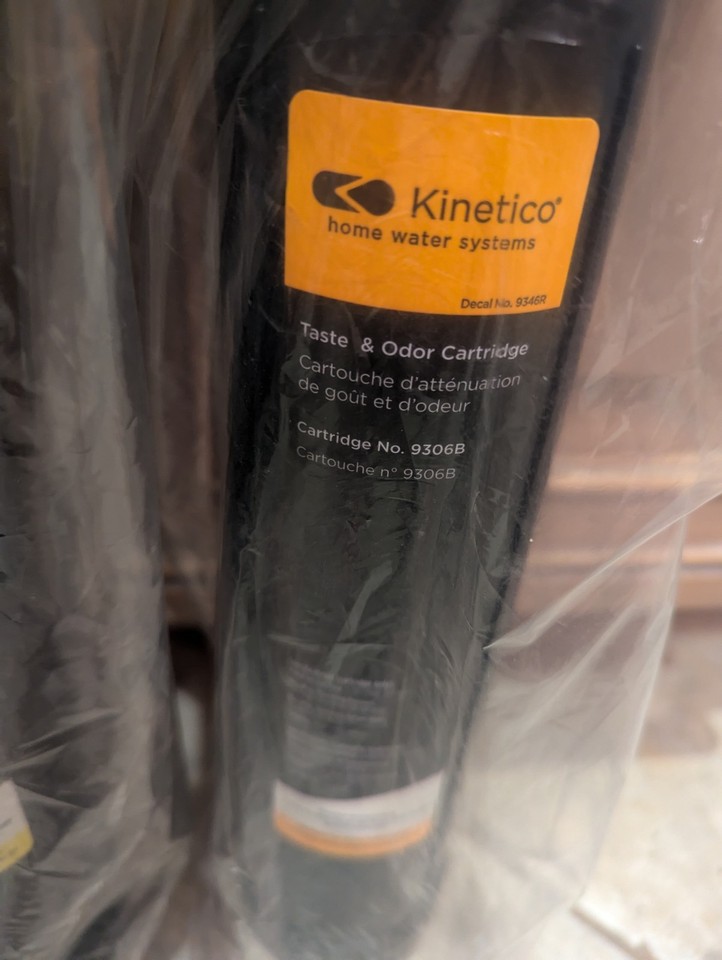 Kinetico K5 Filters 9309A 9306B Yellow Sediment Prefilter Orange Taste ...