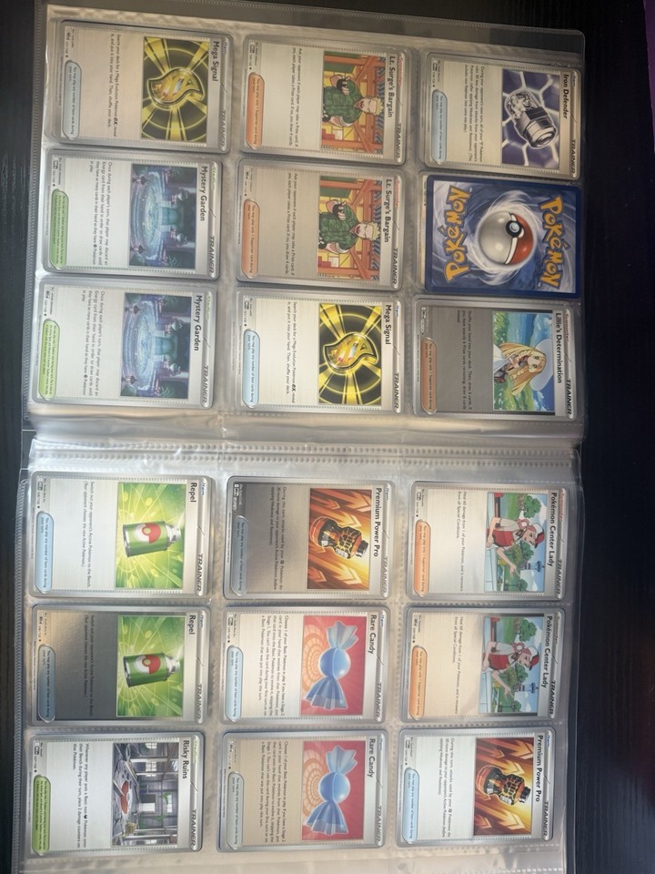 Pokemon Mega Evolution Master Set 78% Complete. INCLUDING 7 Full Arts. | eBay UK