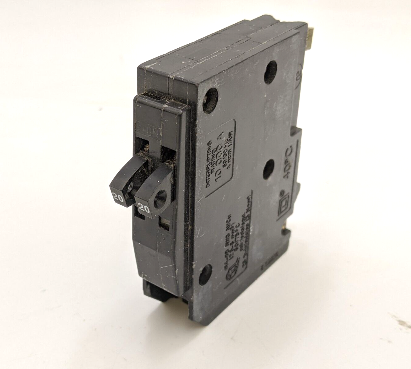 5pc+Square+D+20a+1+Pole+Type+QOT+Circuit+Breaker+QOT120 for sale online ...