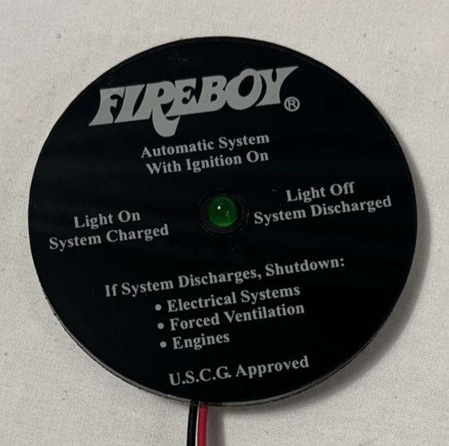 Fireboy Xintex Boat Fire Extinguisher CG2-025-FE241 Automatic Clean 25 ...