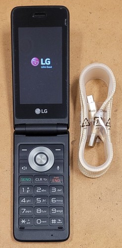 LG Exalt LTE / Wine LTE UN220 - Gray ( U.S. Cellular ) 4G VoLTE Flip ...