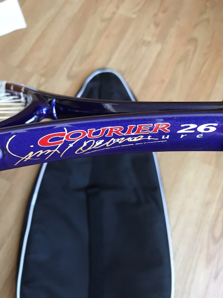 Wilson Jim Courier 26 Oversized Tennis Racket With Cover. | eBay