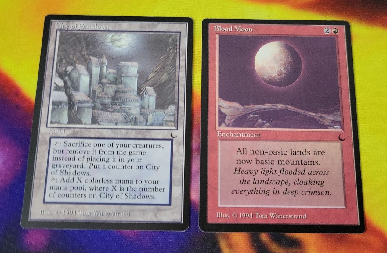 MTG The Dark COMPLETE NM 119 Card Set Magic The Gathering! | eBay