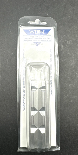 Wilton P4 Magnetic Vise Jaw Cap 4 In. Prism PAIR (GENUINE) *NEW* | eBay