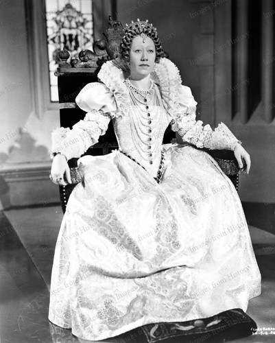 8x10 Print Flora Robson as Queen Elizabeth Fire Over England 1937 #4925 ...