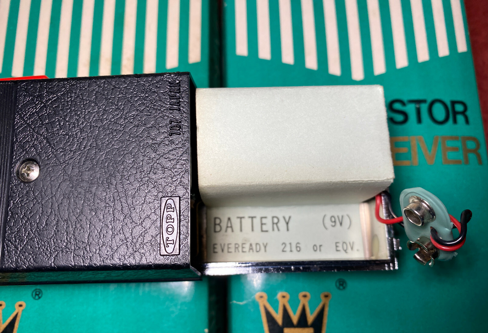 JULIETTE Transistor Transceivers Walkie Talkies WT-6 Original Box WATCH ...