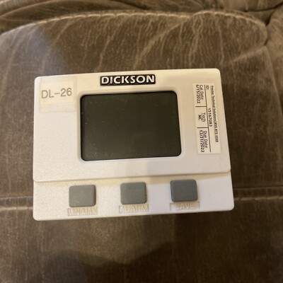 DICKSON TM320 LCD Display Temperature Data Logger | eBay