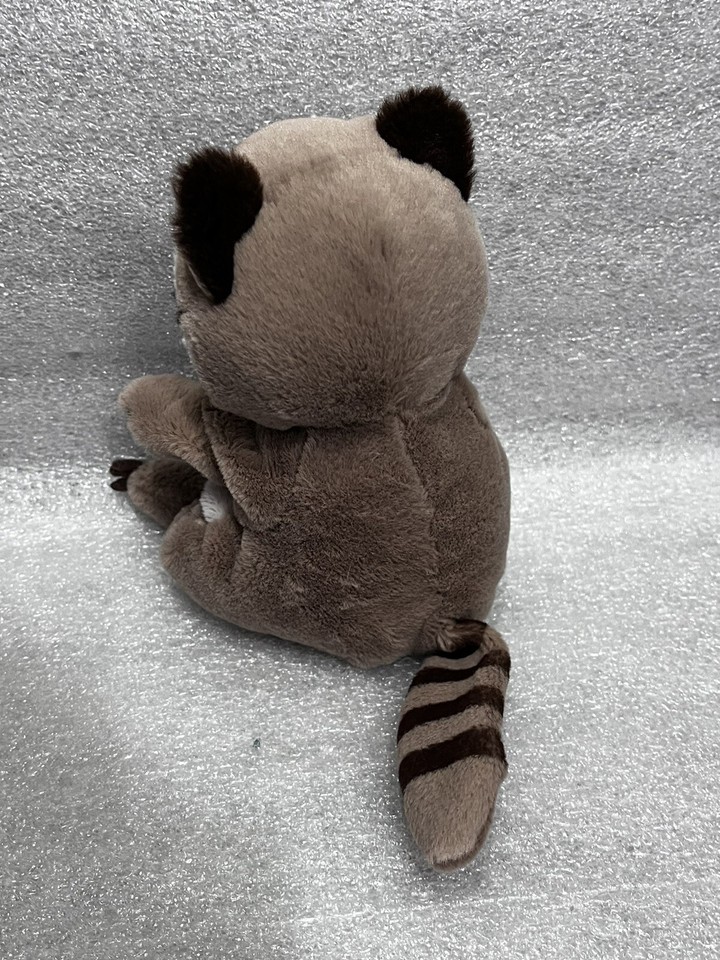 Ty Beanie Baby Bellies PETEY the Raccoon 6” 2023 Preowned Stuffed Plush ...