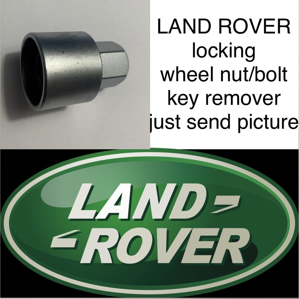 LAND ROVER Locking Wheel Bolt Nut Key Master Security Lock Remover 24H ...