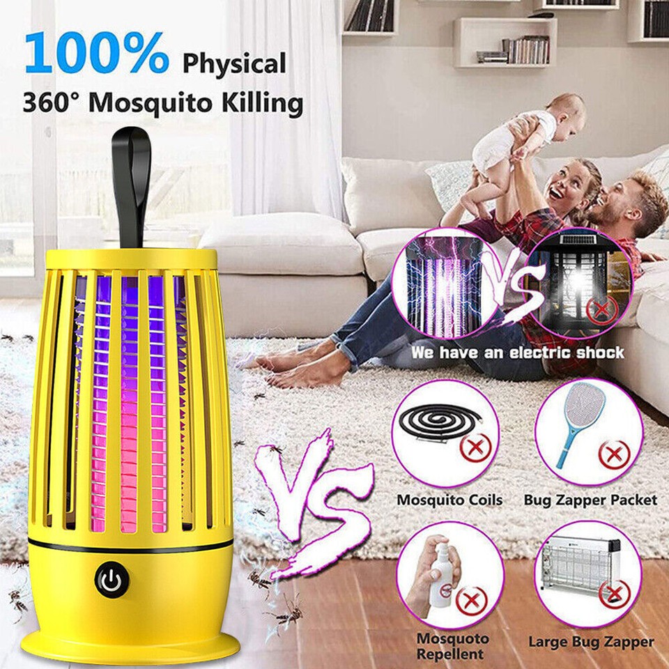 UV Mosquito Killer Insect Zapper Electric Lamp Bug Fly Trap Pest ...