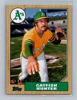 2022 Topps Archives Catfish Hunter #218 | eBay