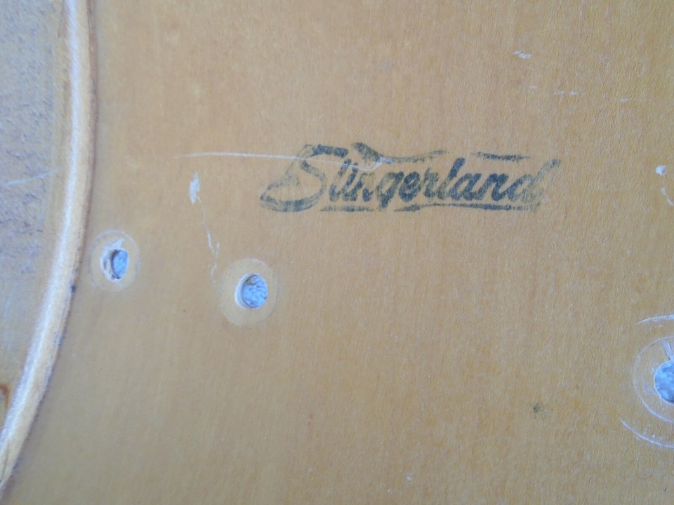 VINTAGE 1970's SLINGERLAND 10x14 TOM SHELL-3-ply-PROJECT-VG! | eBay