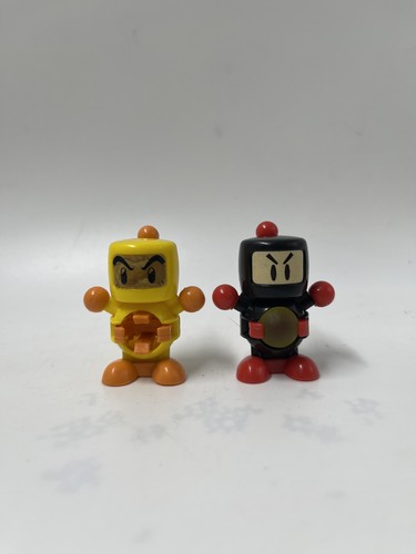VTG B-Daman Bomberman Yellow & Black 2" Mini Figure Hudson Soft | eBay