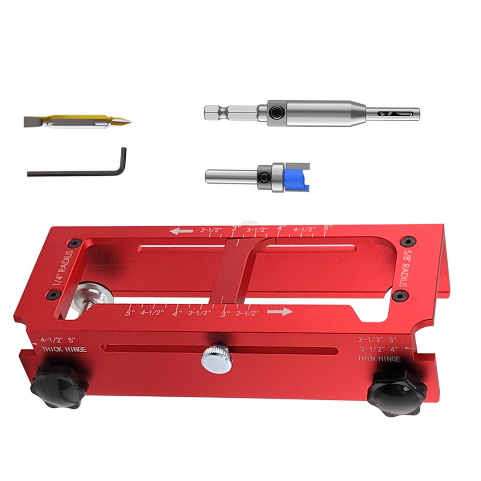 For Residential Doors Door Hinge Locator Precision-fit Tool Fast Setup ...