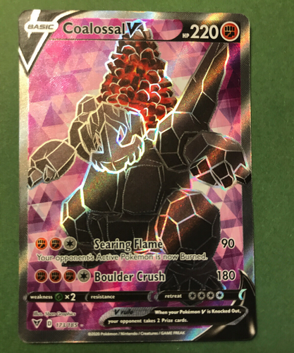 Coalossal V - 173/185 Vivid Voltage FULL ART Pokemon | eBay