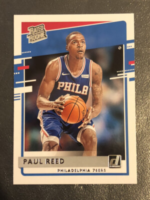 2020-21 Panini Chronicles Donruss Paul Reed Basketball Card #200 76ers ...