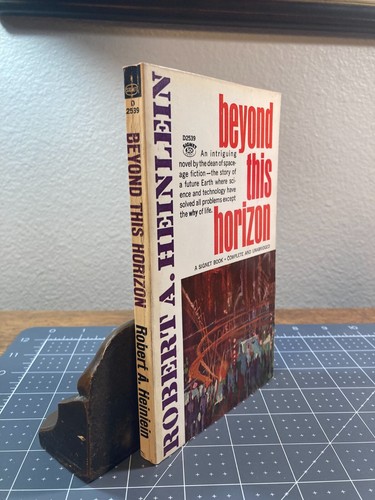 1964 vintage Signet Books PB "BEYOND THIS HORIZON" by Robert A ...